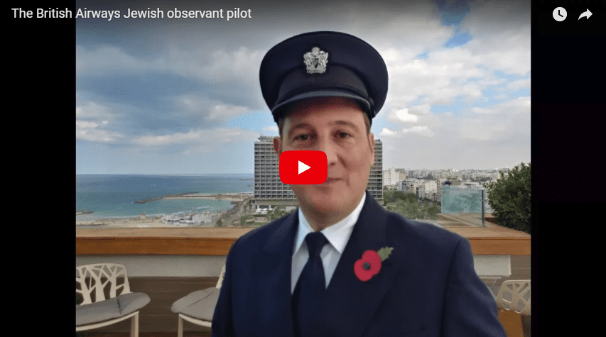 Meet Jewish British Airways Pilot Celebrating 85 Years of Flights to ...